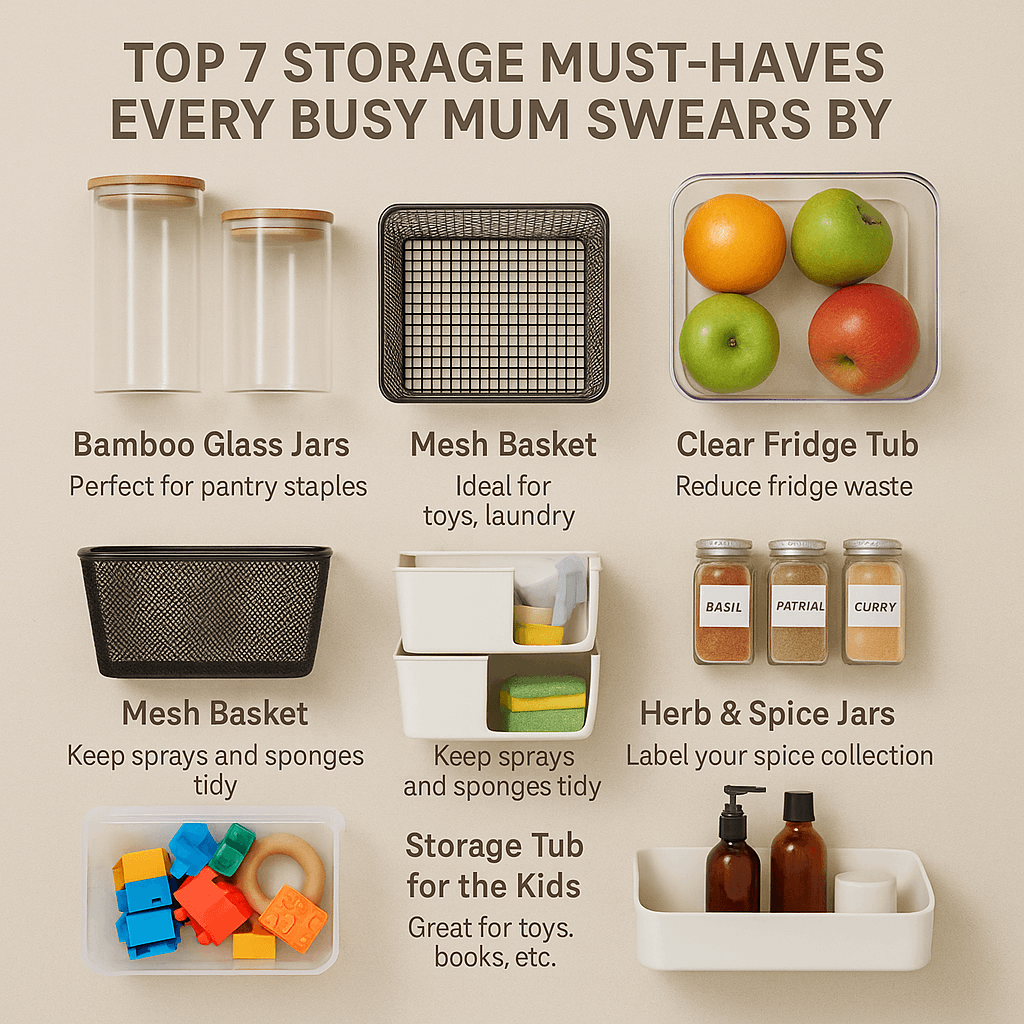 Pantry Storage & Organisers for Busy Mums – Storage Organisers