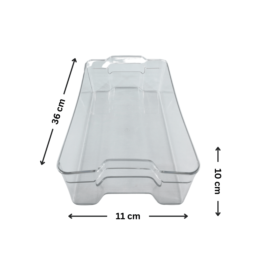 Clear Storage Tub With Handles – Large – Storage Organisers